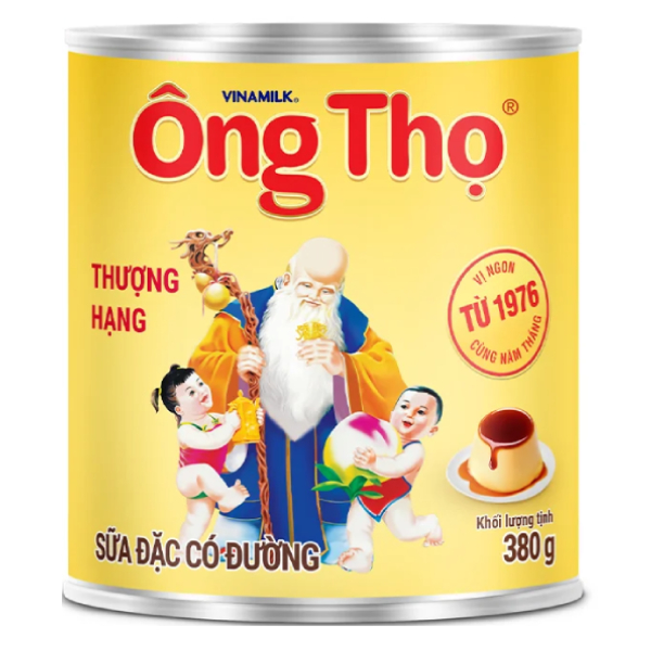 Sữa Đặc Có Đường Ông Thọ Lon 380g